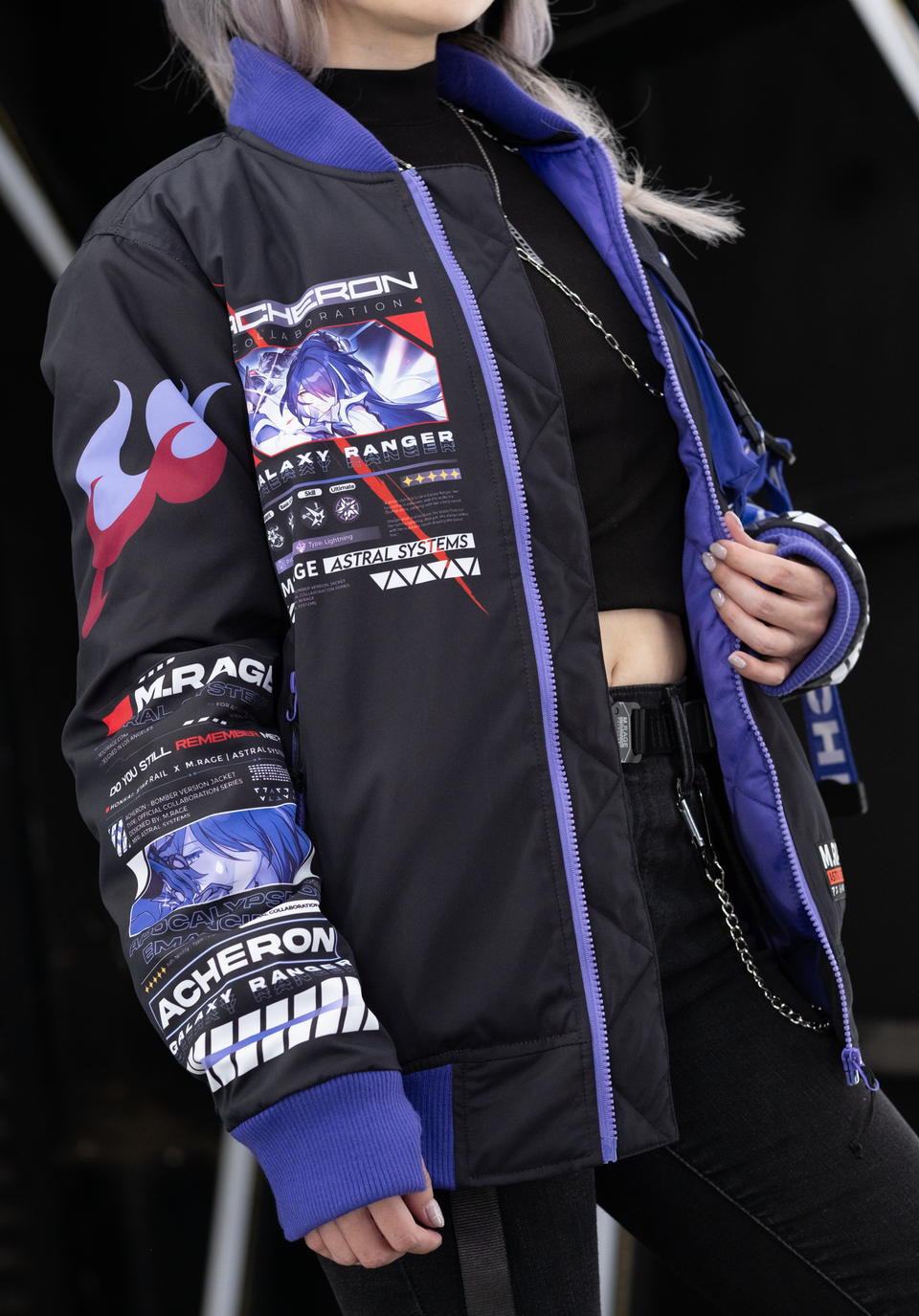 Acheron Bomber Series Jacket | Honkai: Star Rail Collaboration – M.RAGE
