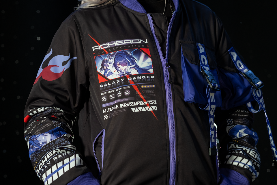 Acheron Bomber Series Jacket | Honkai: Star Rail Collaboration – M.RAGE