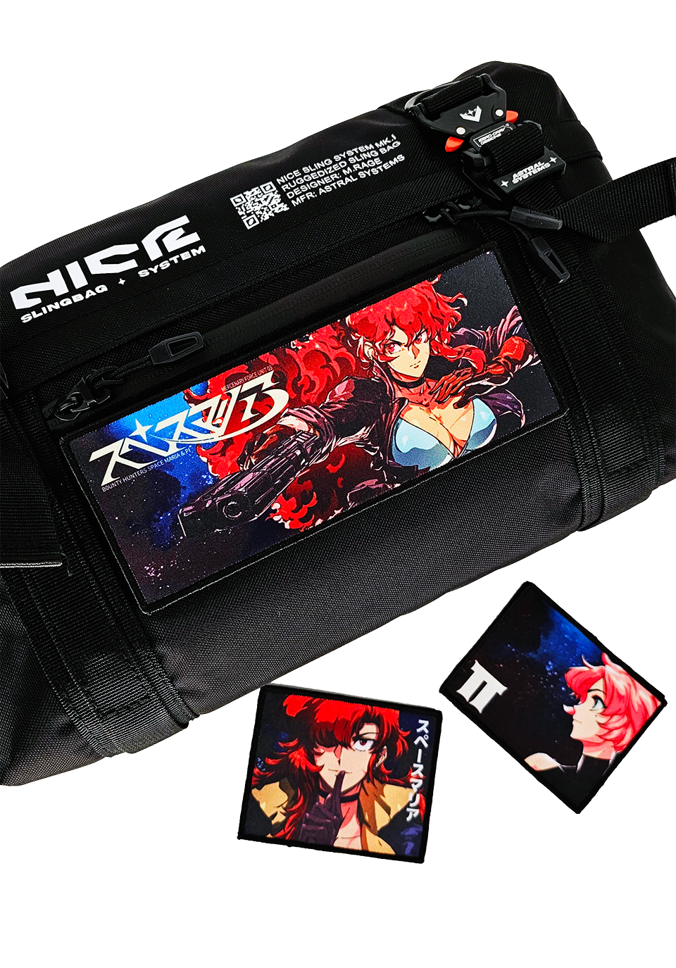 Space Maria Velcro Patch – M.RAGE