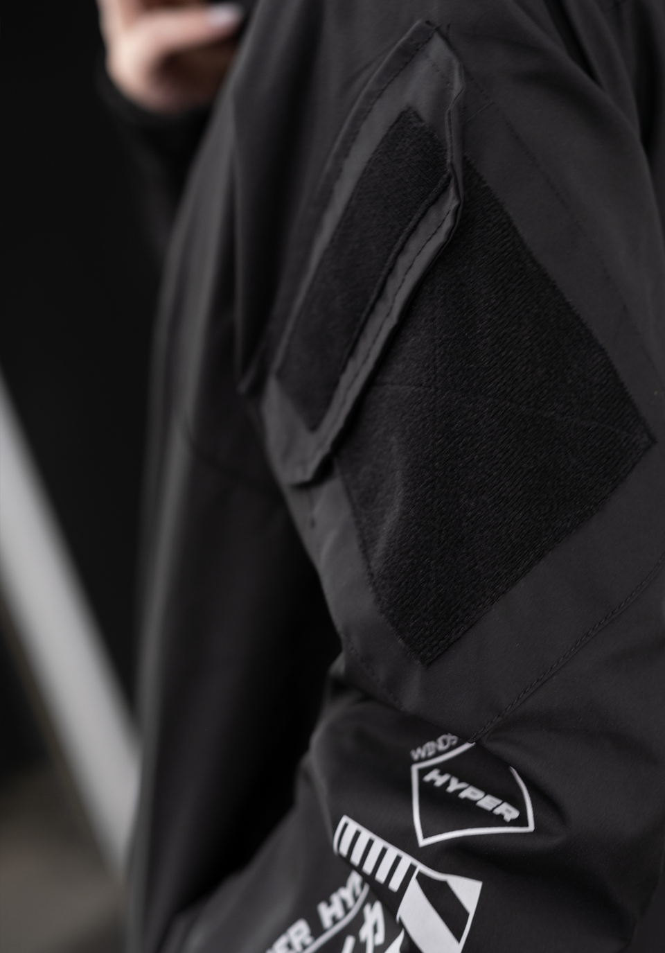All-Terrain Windbreaker | Windstriker Mod "HYPER" Black Edition – M.RAGE